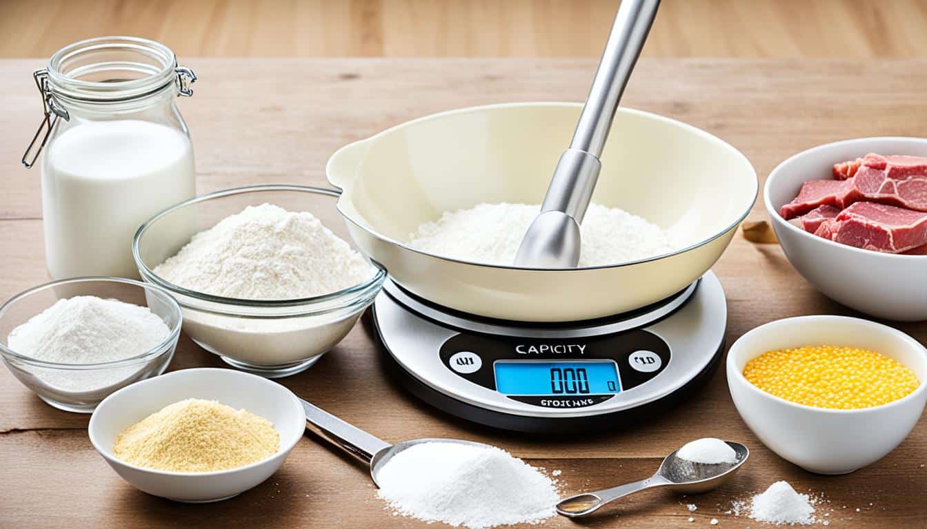 Precision Cooking with Digital Kitchen Scales